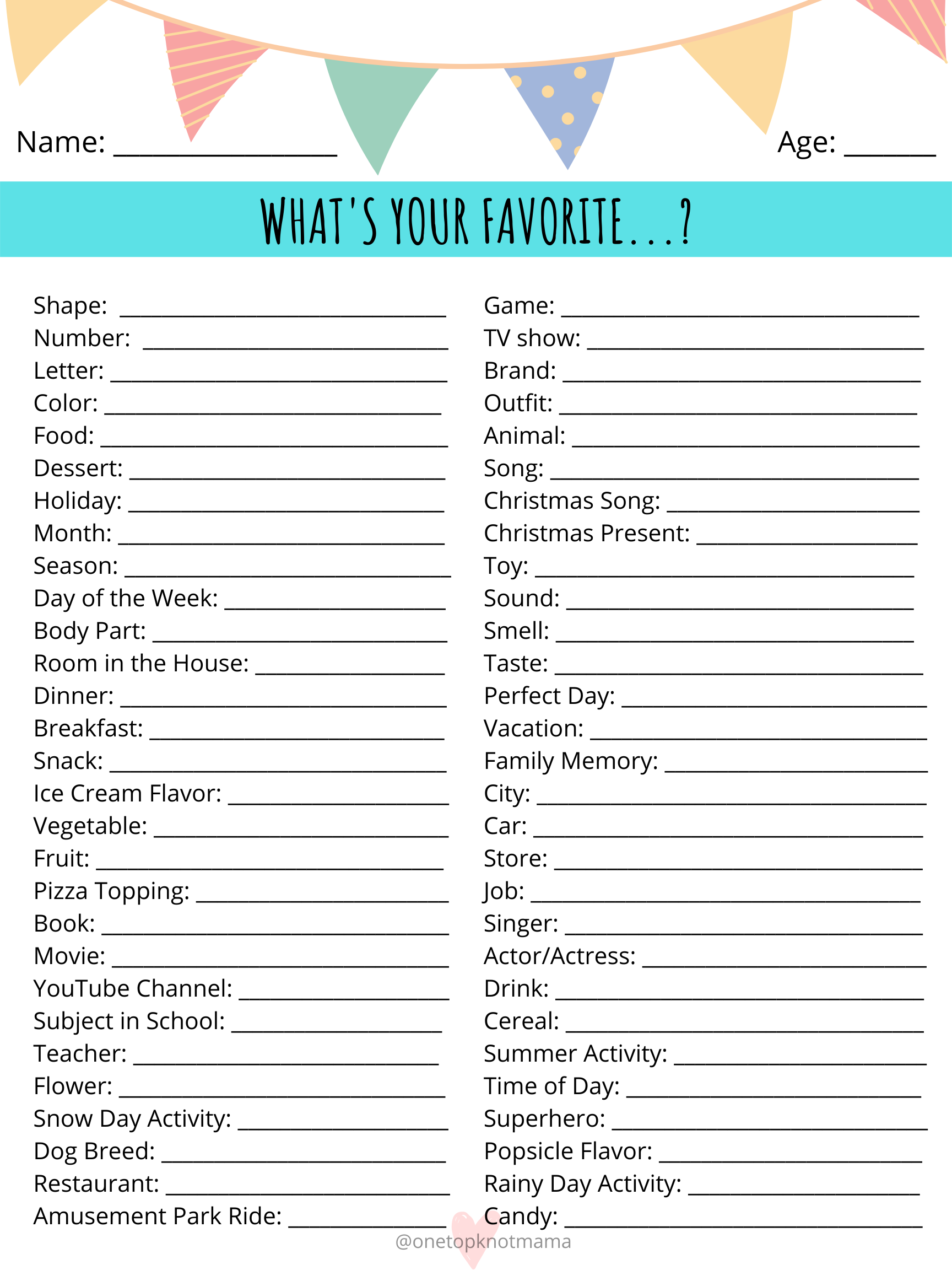 How to Really Get to Know Your Kids ⋆ One Top Knot Mama