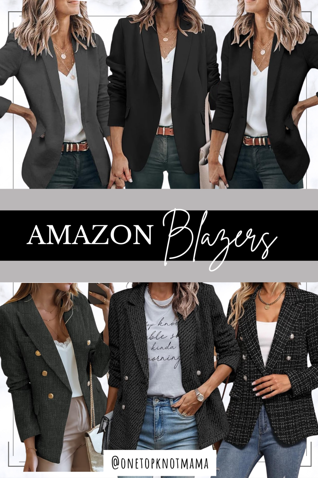 How to Style Women’s Blazers for a Chic, Budget-Friendly Look ⋆ One Top ...