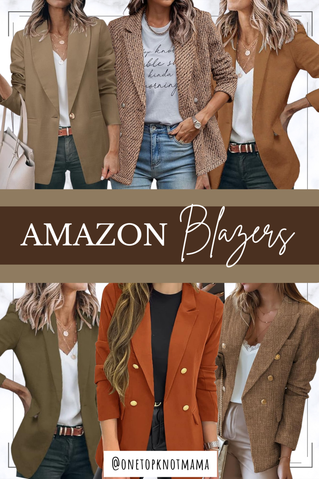 How to Style Women’s Blazers for a Chic, Budget-Friendly Look ⋆ One Top ...