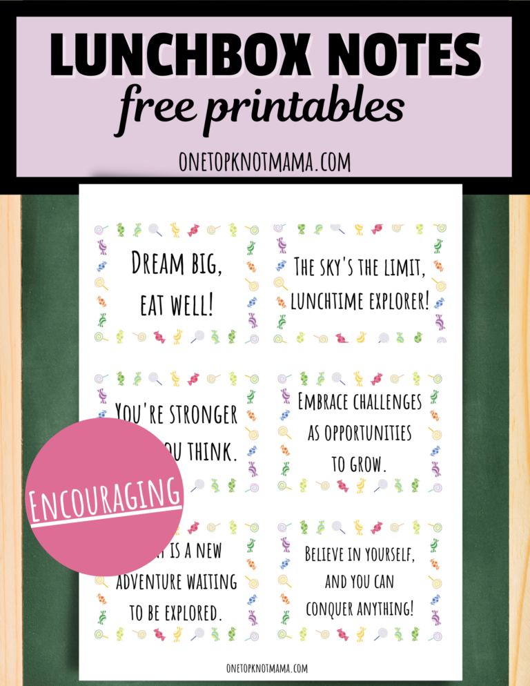 Creative Lunch Box Notes: How to Add Fun and Encouragement to Your ...