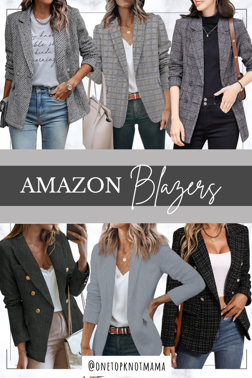 How to Style Women’s Blazers for a Chic, Budget-Friendly Look ⋆ One Top ...