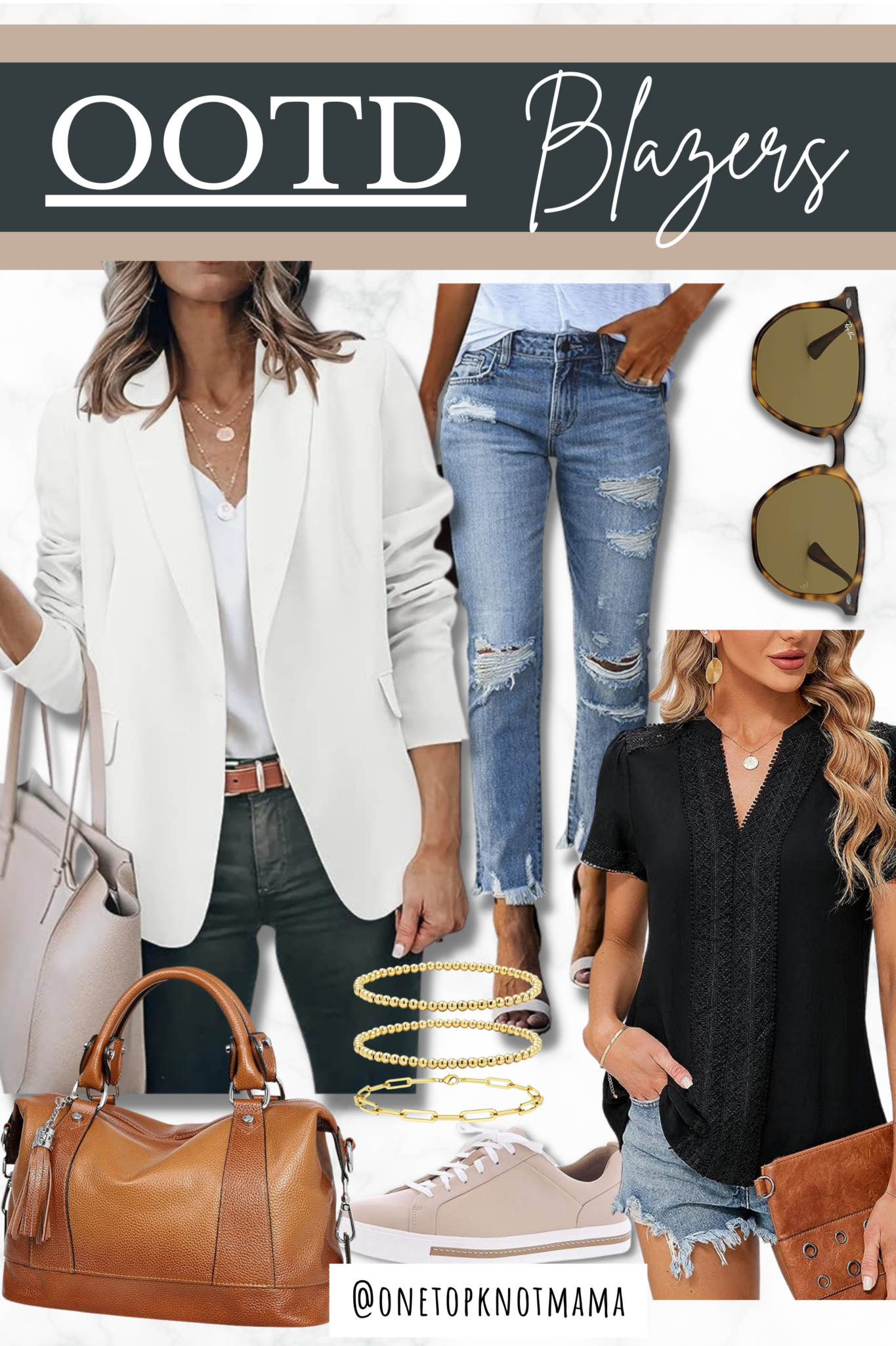 How to Style Women’s Blazers for a Chic, Budget-Friendly Look ⋆ One Top ...