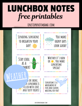 Creative Lunch Box Notes: How to Add Fun and Encouragement to Your ...