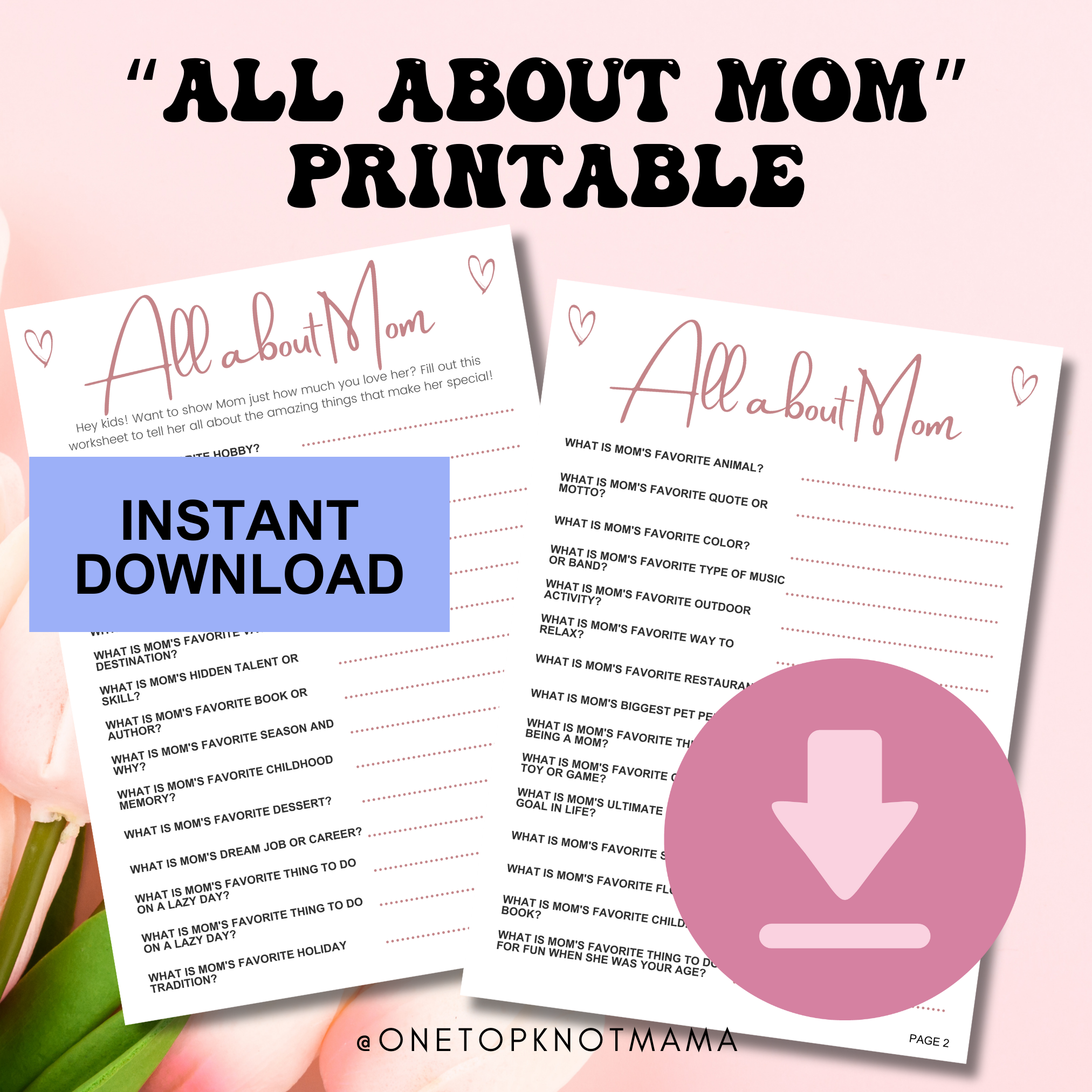 How to Celebrate and Actually Enjoy Your Mother’s Day ⋆ One Top Knot Mama