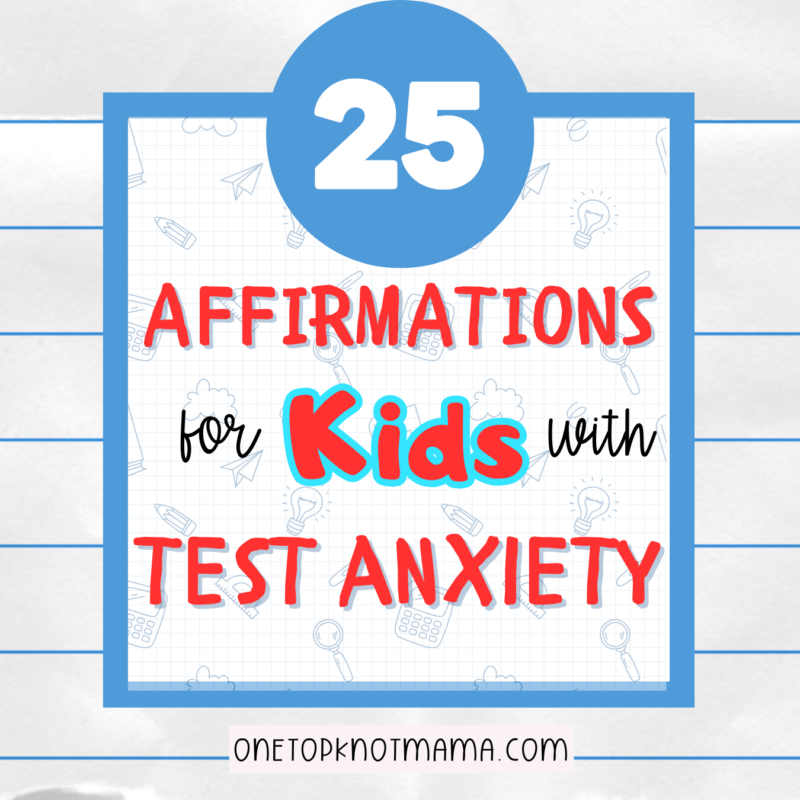 How to Help Your Child Succeed at State Testing: Positive Affirmations ...