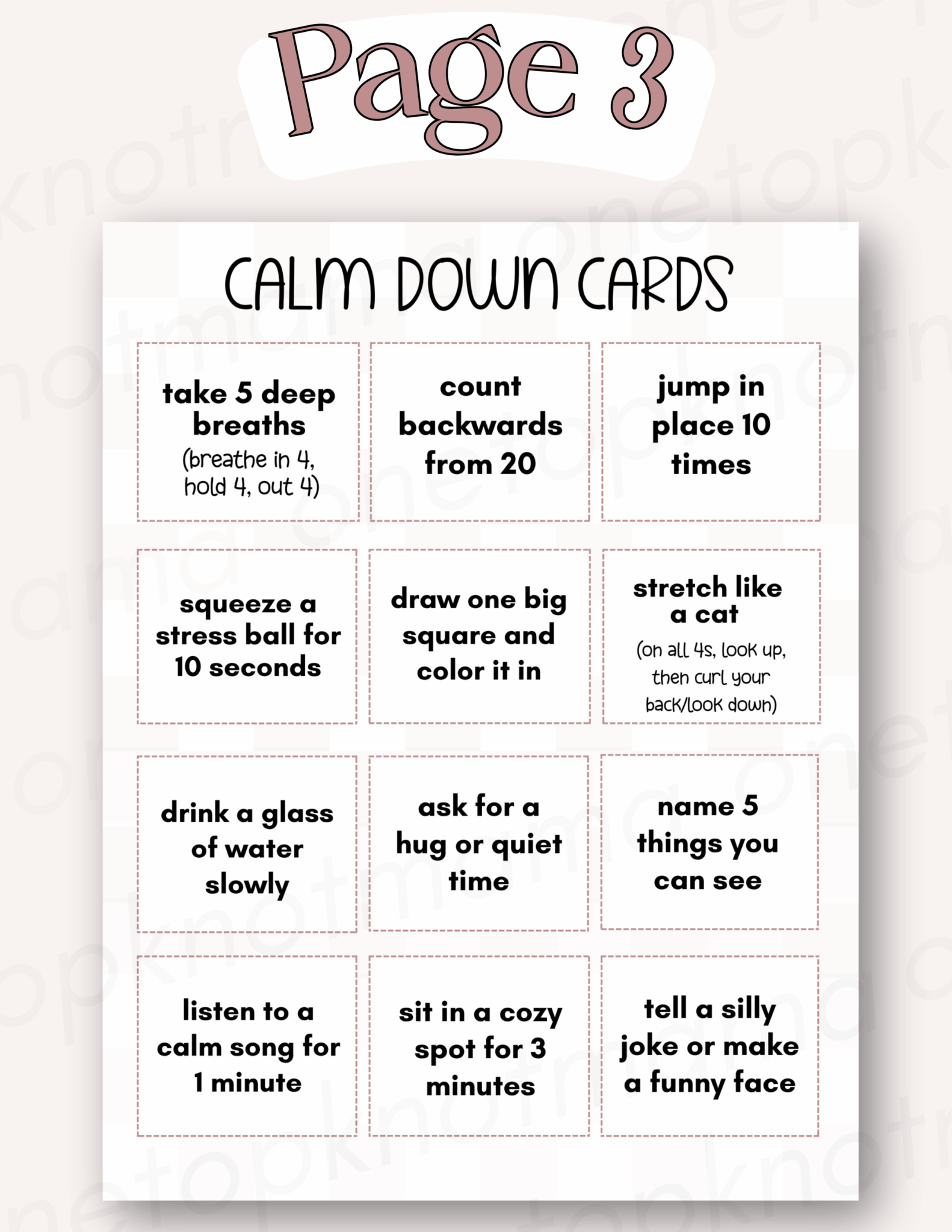 Helpful tips to teach your child to stay calm and focused when their ...